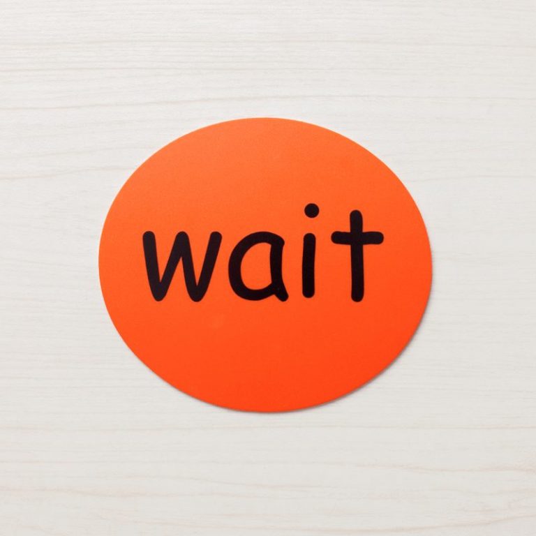 Wait Card - Pyramid Educational Consultants of Australia